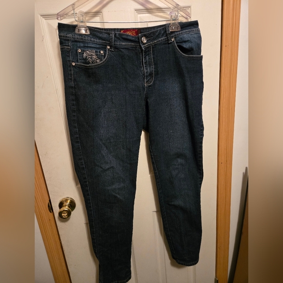 one 5 one | Jeans | One 5 One Skinny Jeans With Bling | Poshmark